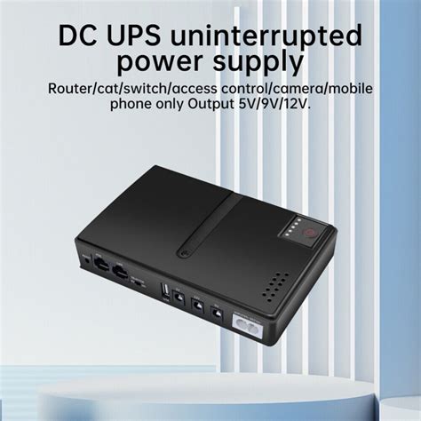 Setup Dc Ups ตัวย่อเข้ากันได้กับเราเตอร์ Wifi ส่วนใหญ่ในตลาด Shopee