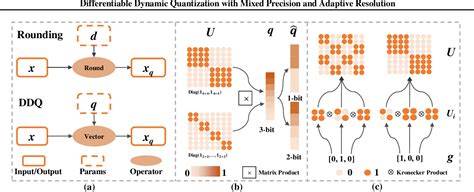figure 1 from differentiable dynamic quantization with mixed precision
