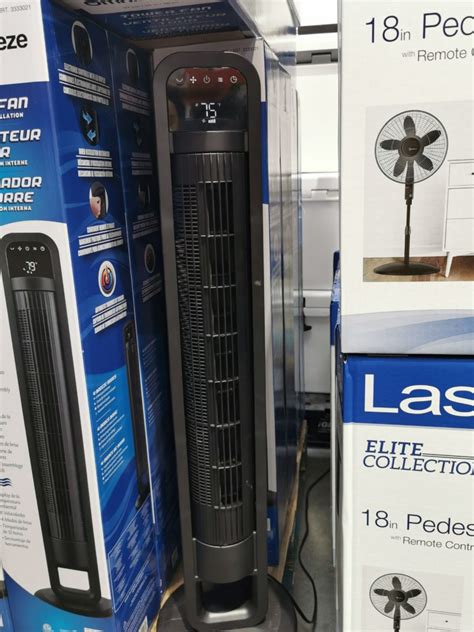 Omnibreeze Tower Fan With Internal Oscillation Costcochaser