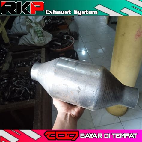 Jual Tabung Resonator Capsul Panjang Knalpot Innova Expander Reborn Bensin Solar Original