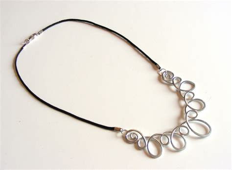 Loop De Loop Necklace Choose Your Own Color Etsy