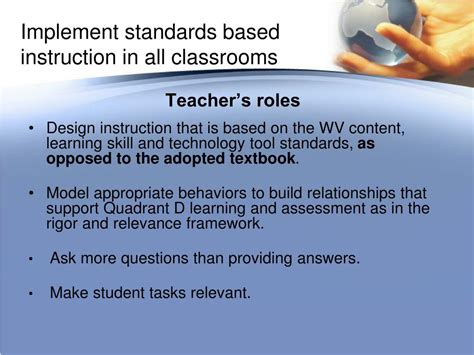 Ppt Standards Based Instruction Powerpoint Presentation Free