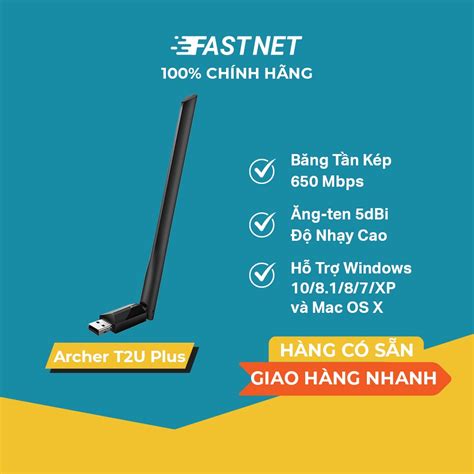 H A T C B Chuy N I Usb Wifi Tp Link Archer T U Plus B Ng T N K P Chu N Ac Shopee Vi T Nam