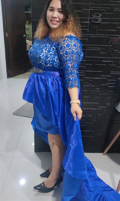 Royal Blue Plus Size Gown Womens Fashion Dresses And Sets Evening