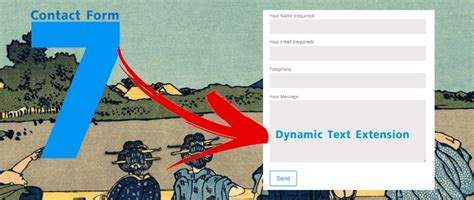 ทำ Dynamic Text ให้ Contact Form 7 Plugin ภาค 2