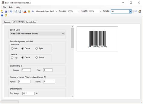 Ean 13 Barcode Generator Pdf Naainternet