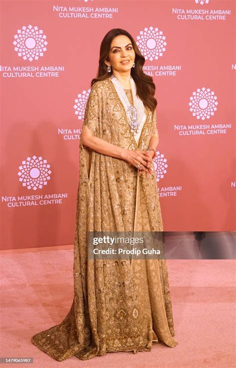 Nita Ambani Attends The Launch Of Nita Mukesh Ambani Cultural Centre