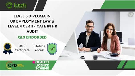 Online Level 5 Diploma In Uk Employment Law And Level 4 Certificate In Hr Audit Qls Endorsed