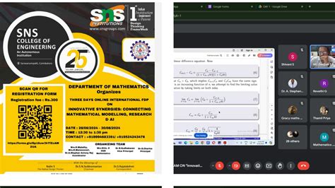 Fdp On “innovative Synergies Connecting Mathematical Modeling Research And Ai”