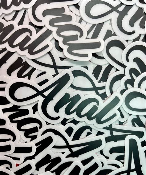 Anal Rv Sticker Bumper Sticker Anal Rv Game Clear Sticker Etsy Uk