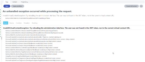 Troubleshooting The Page Builder In Kentico Xperience 13