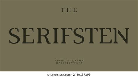 Contemporary Sans Serif Alphabet Bold Legible Stock Vector Royalty Free 2438336331 Shutterstock