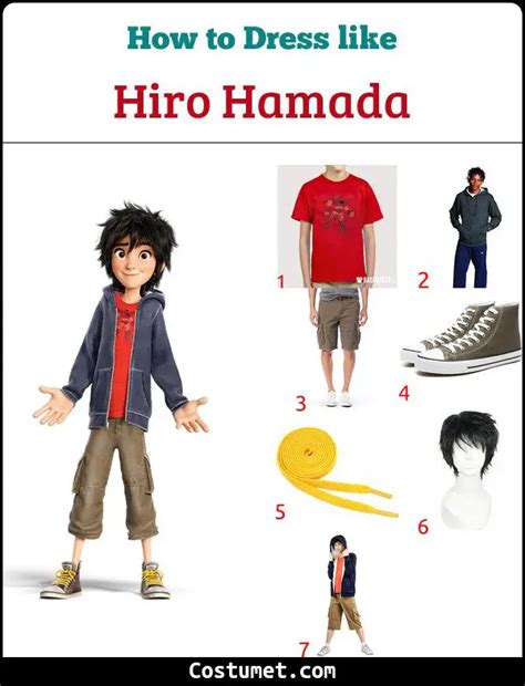 Hiro Hamada Big Hero 6 Costume For Halloween