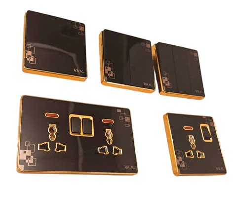 Switch And Socket Double Socket Gozik Electrical