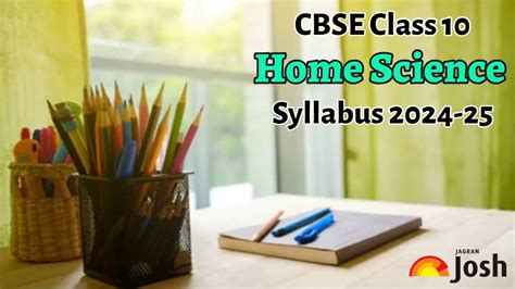 Cbse Class 10 Home Science Syllabus 2024 2025 Pdf