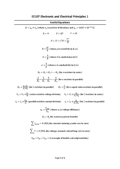 Analogue Equations Digital Boolean Laws Final Exam Version Ee107 Analogue Equations Digital Boolean Laws Final Exam Version Ee107