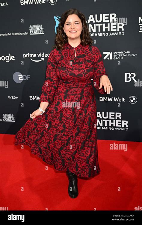 Munich Germany 19th Oct 2022 Actress Ronja Forcher Shows Off At The