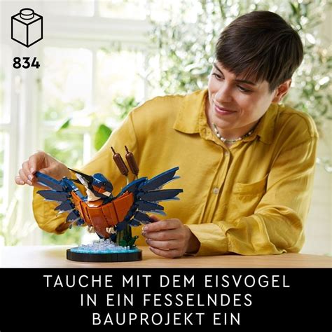 Lego Icons 10331 Eisvogel Vogel Modell Als Zimmer Oder Büro Deko Kaufen