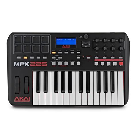Akai Professional MPK225 MIDI Controller Keyboard At Gear4music