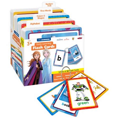 Disney Learning Early Learning Flash Card Cube 4 Count Fred Meyer