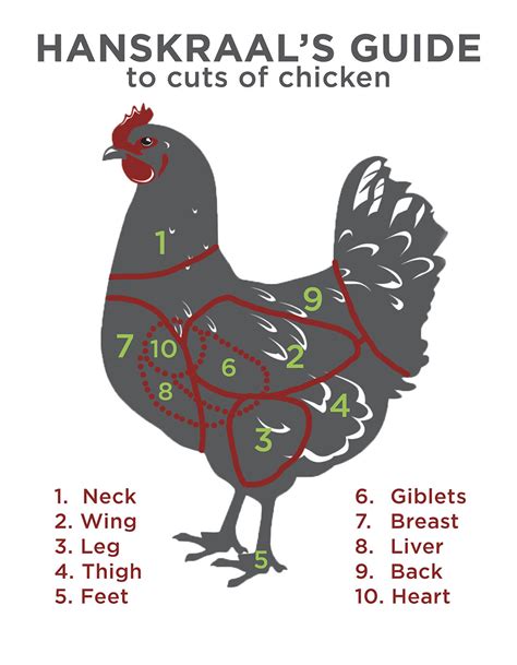 Know Your Chicken Cuts And How To Use Them Hanskraal Free