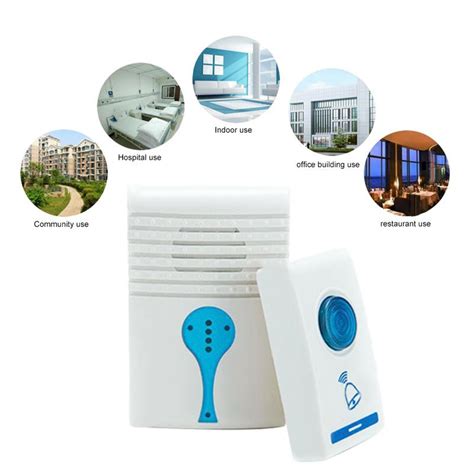 Badu Bg Един до два безжични звънеца Домашни звънци Музикални звънци Звънец за управление Звънец