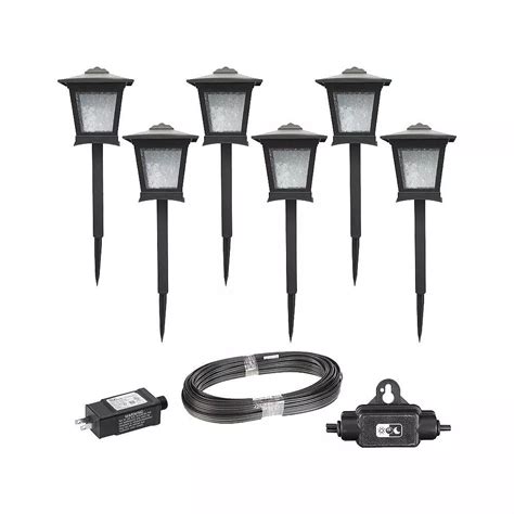 Paradise Low Voltage Black Outdoor Integrated Led Landscape Path Light