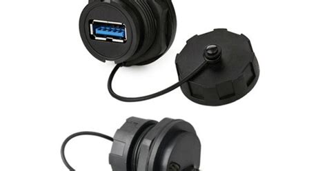 Buy YU Series USB3 0 Female Socket Data Connector IP67 Waterproof Online In India At HUBTRONICS In