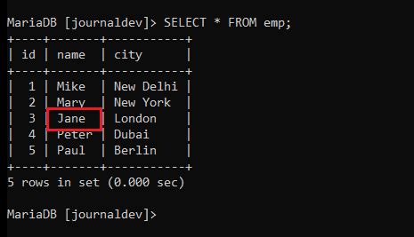 PHP MySQL Update Data MySQLCode