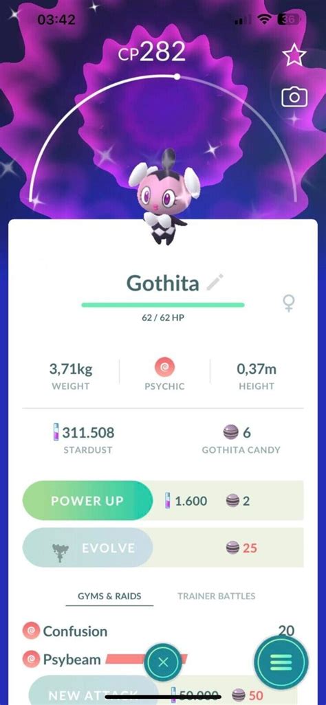 Pokemon Shiny Gothita Go Ebay