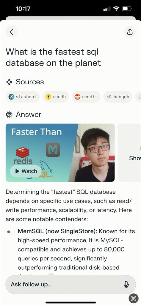 Dave Eyler On Linkedin Its Not Me Saying Singlestore Is The Fastest