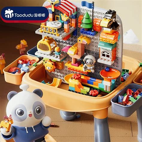 Tdd Building Blocks Building Block Table Set Shopee Thailand