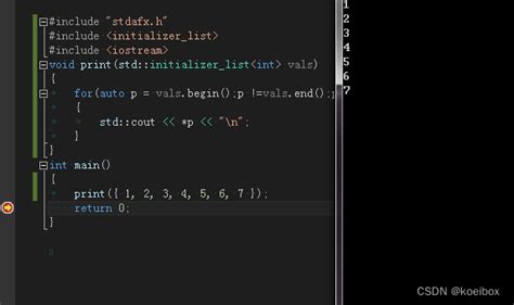 Initializerlist＜＞ 和 用法 C11新特性c Initializer Csdn博客