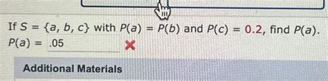 Solved If S A B C With P A P B And P C 0 2 Find Chegg Com