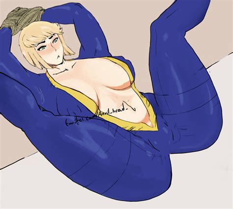 Rule 34 Anvil Head Blonde Hair Fallout Fallout 4 Thick Thighs Vault