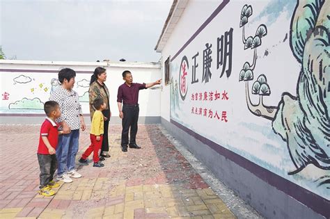 庆云文化墙绘出廉洁正能量 德州新闻网