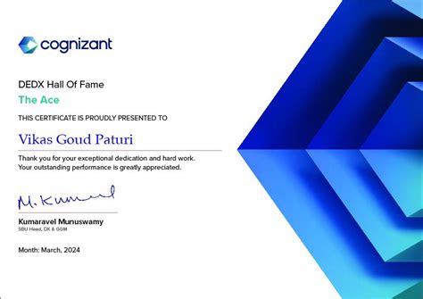 Vikas Goud Paturi On Linkedin Cognizant