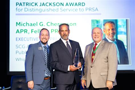 Parsippanys Mike Cherenson Honored For Prsa Service At Anaheim Gala Parsippany Focus