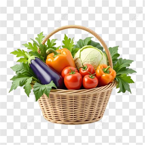 신선한 야채 바구니 신선한 야채 채소 Png 일러스트 및 Psd 이미지 무료 다운로드 Pngtree
