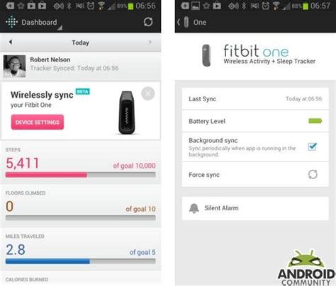 Fitbit Update Brings Wireless Sync To Select Android Smartphones Hands On Android Community