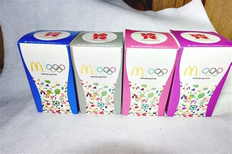 マクドナルド オリンピック仕様のコーラグラス4個セット お宝toys Zoon