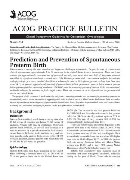 Non Nghen Trong Thai Ky Nausea And Vomiting Of Pregnancy Acog Guideline 2018