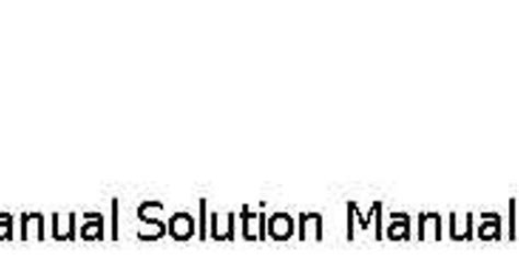 Problems And Solutions Manual Solution Manual Center Imgur