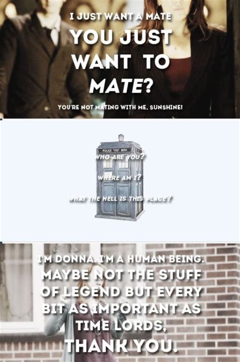 Donna Noble Is Donna Noble Dr Who Doctor Who