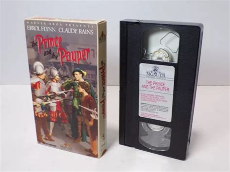 The Prince And The Pauper 1990 Vhs Errol Flynn Claude Rains Mgmua