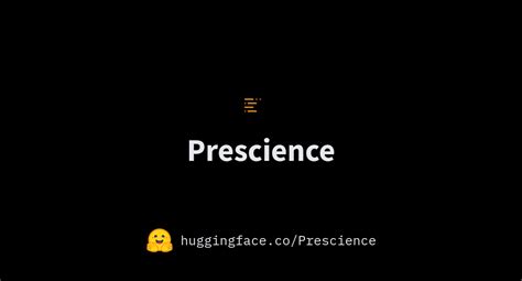 Prescience Prescience Decision Solutions