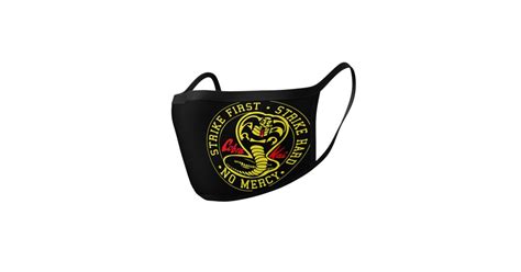 Cobra Kai Face Mask Nerdom