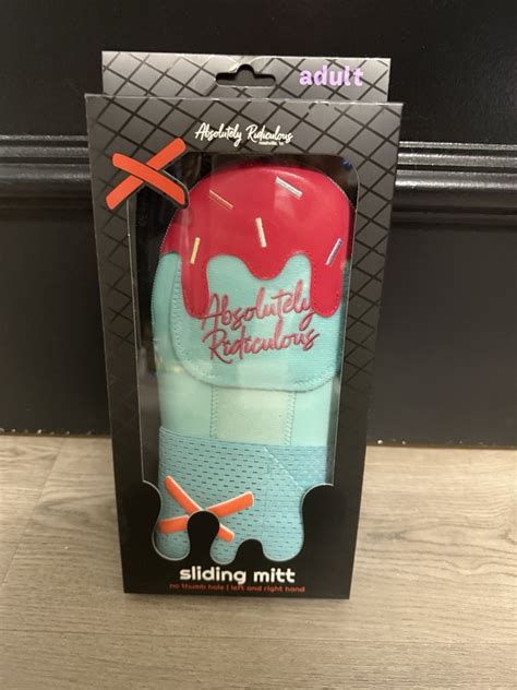 Absolutely Ridiculous ~ Miami Ice ~ Ice Cream Sliding Mitt Standard
