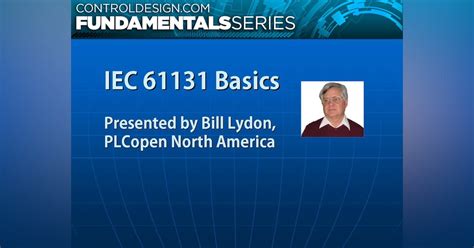 Programming Standardization Through Iec 61131 Control Design