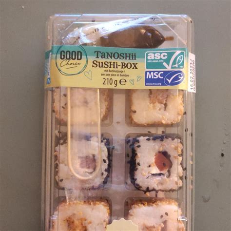 Tanoshii Sushi Box Good Choice калорийность пищевая ценность ⋙